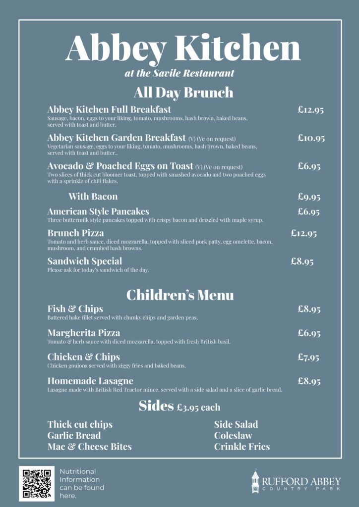 Abbey Kitchen - Rufford Abbey Country Park